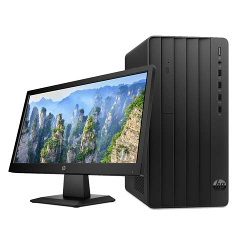 Hp Pro Tower G Desktop Pc Intel Core I Th Gen Gb Ram Tb Hdd Monitor For Sale In