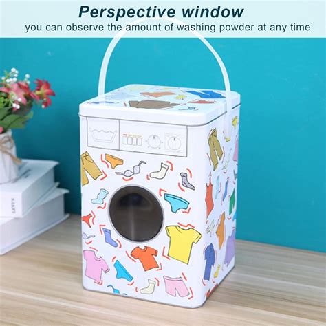 Powdered Laundry Detergent Container Washing Powder Container Laundry