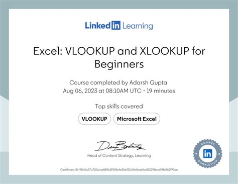 Adarsh Gupta On Linkedin Certificate Of Completion