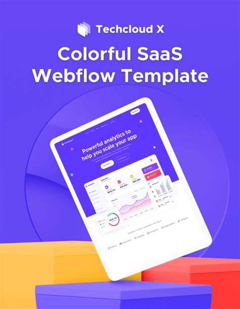 Techcloud X SaaS HTML Responsive Website Template