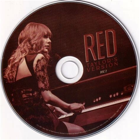Taylor Swift Red Taylor S Version 2021 Cd I Ii Artofit