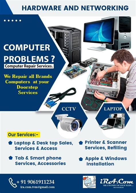 computer hardware and networking services