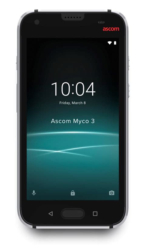 The Myco 3 Enterprise Grade Android™ Smartphone Ascom