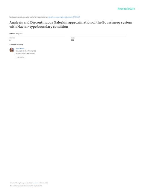 Ddg Boussinesq Bis Pdf Fluid Dynamics Navierstokes Equations