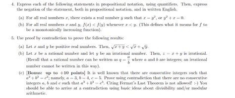 solved 4 express each of the following statements in