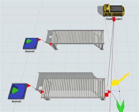 Exit Transfer Flexsim Community