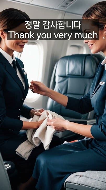 6 공항 기내에서in Flight 유용한 영어 대화 서비스 요청 Youtube
