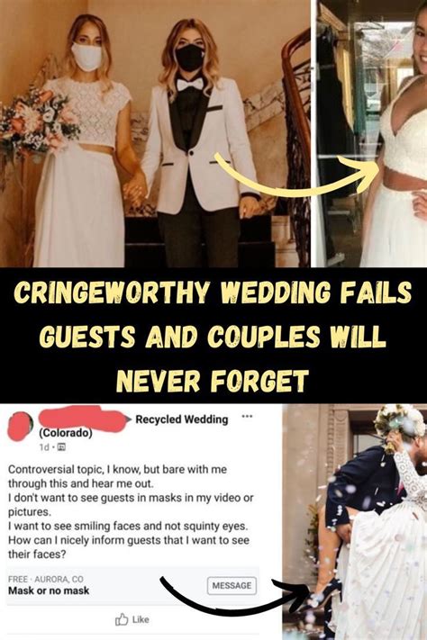 Cringeworthy Wedding Fails Guests And Couples Will Never Forget