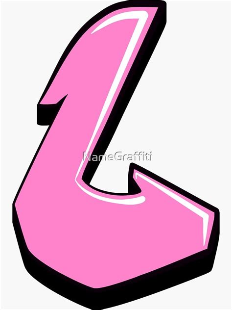 L Graffiti Letter