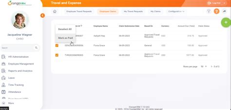 How To Assign Claims For Employees Orangehrm