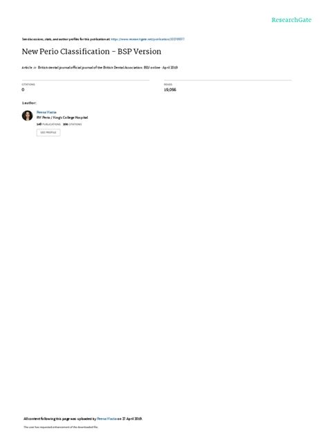 New Perio Classification Download Free Pdf Periodontology Medical Diagnosis