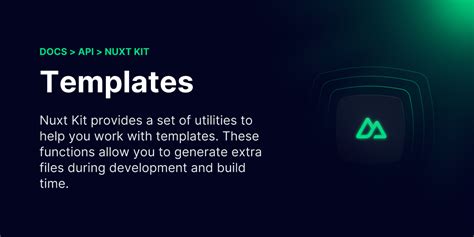 Templates Nuxt Kit