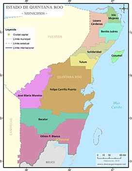 Mapas De Quintana Roo Descargar Mapas