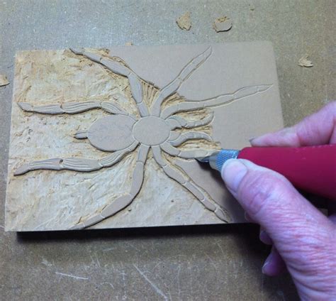 Next Step Transfer The Design To The Linoleum Block Then Begin Carving Linoleum Block
