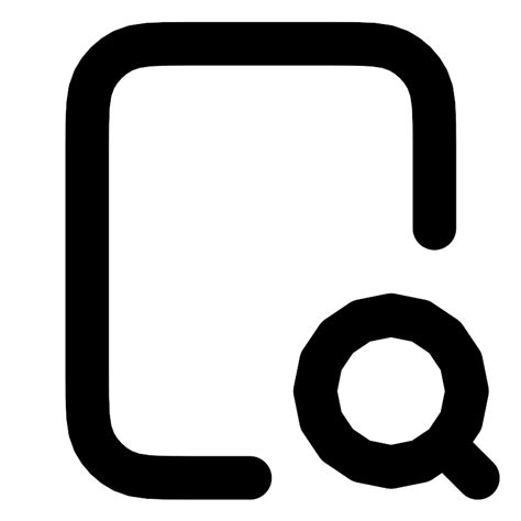 File Search 01 Vector SVG Icon - SVG Repo