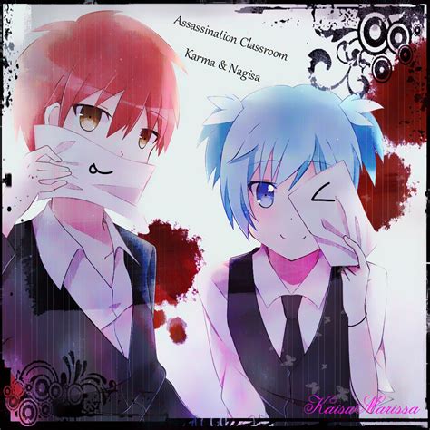 Assassination Classroom Nagisa And Karma By Kaisumarissa On Deviantart