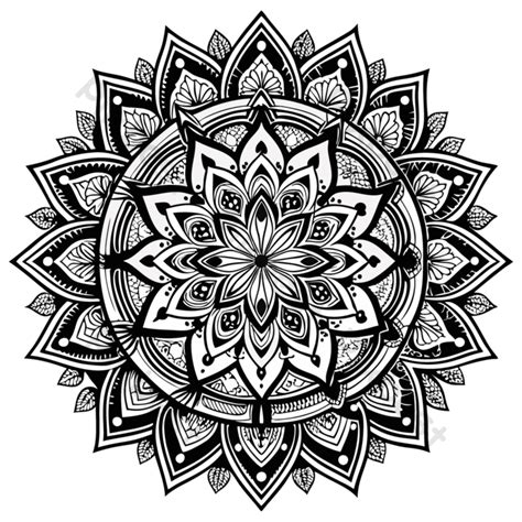 Unveiling The Power Of Geometric Mandala Patterns Png Images Eps Free