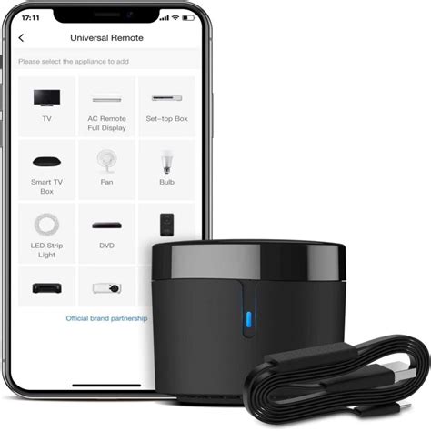 Rm4 Mini Télécommande Universelle Ir Avec Câble Capteur Leroy Merlin