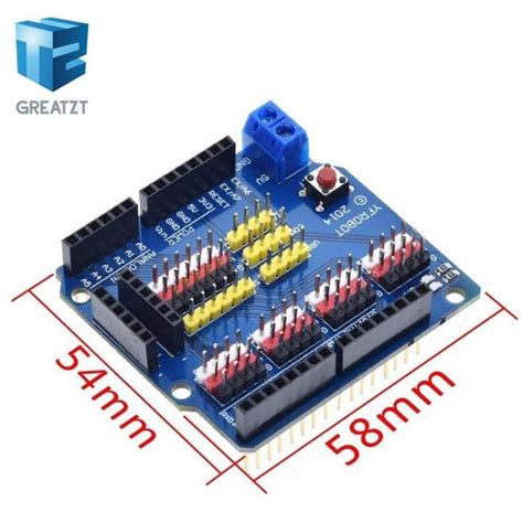 【happy One】1pcs Sensor Shield Expansion Board Shield Uno R3 V50
