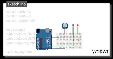 Proj08 Potenciometro Wokwi Esp32 Stm32 Arduino Simulator