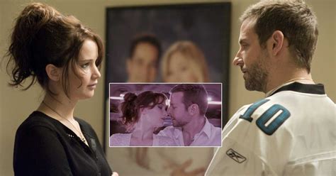 Bradley Cooper And Jennifer Lawrence Kiss Silver Linings Playbook