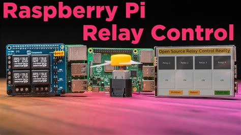Voice And Touchscreen Gui Relay Activation How To Use A Pirelay V2