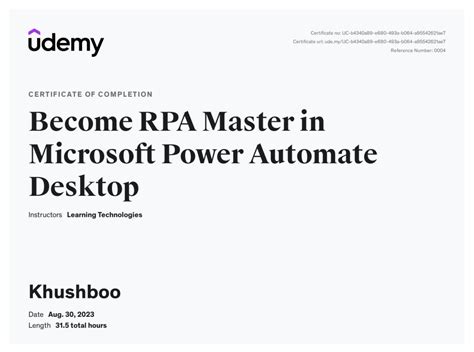 Khushboo Dahiya On Linkedin Udemy Course Completion Certificate