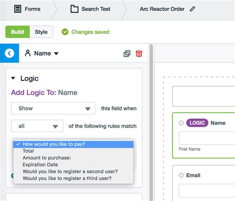 Conditional Logic For Formstack Forms