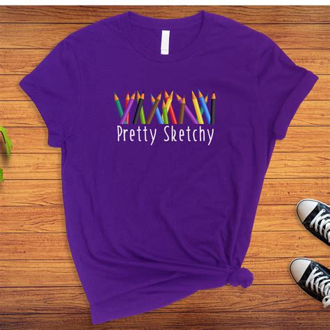 Artist Shirt Pretty Sketchy Drawing Tshirt Funny Art Lover Tee T