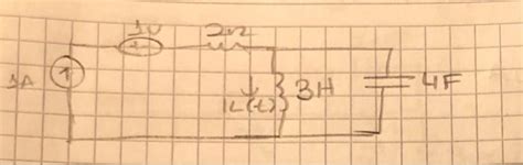 Solved Could You Please Solve This Rlc Circuit And Find