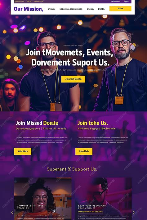 modern layout web with asymmetrical design effect trendy web inspired political web layout idea