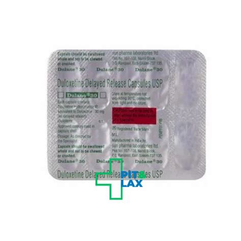 Dulane 30 Mg Capsule At ₹ 170stripe Venusmin In Surat Id 2853510914773