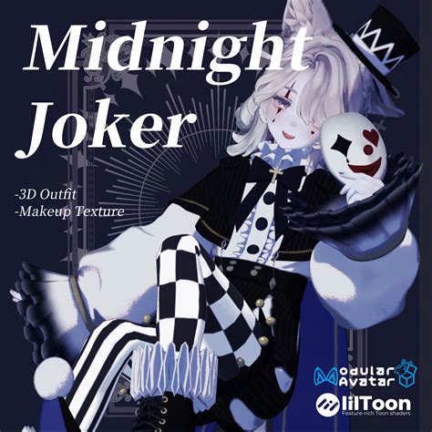 【marycia マリシア対応】midnight Joker 【3d衣装モデル】 Tsuzulo Booth
