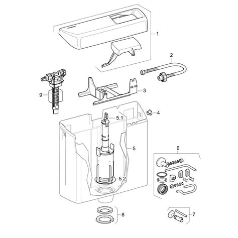Geberit Flush Pipe Seal 240 139 00 1