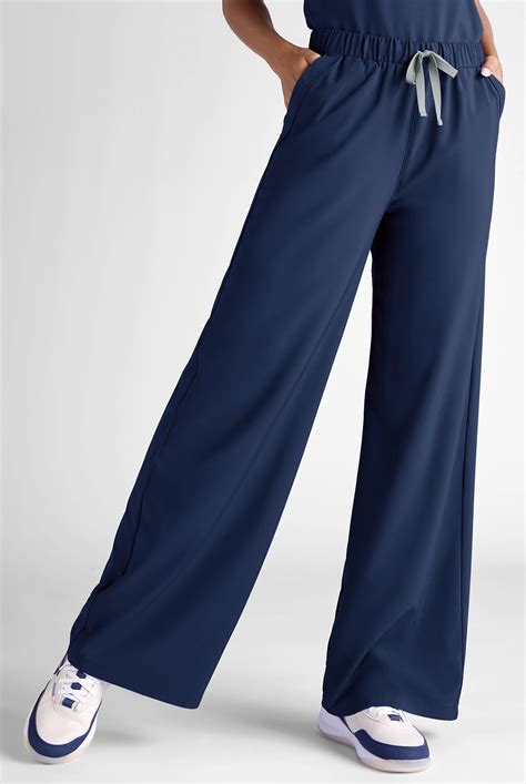 Wide Leg Scrub Pants For Women Uniform Advantage