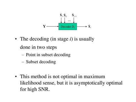 ppt multilevel coding and iterative multistage decoding elec 599