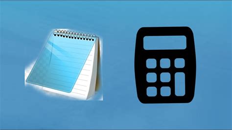 how to make a calculator using notepad youtube