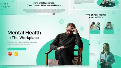 Table Of Content Slide From Mental Health In The Workplace Presentation