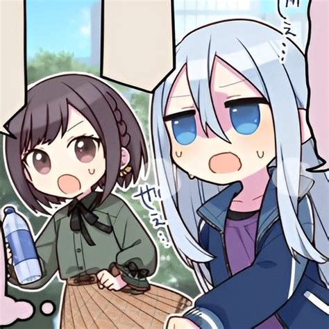 Ena X Kanade Ретро картинки Ретро Комиксы