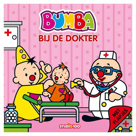 Bumba Cardboard Book With Flaps At The Doctors Thimble Toys