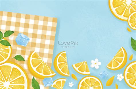 레몬 과일 여름 배경 이미지 레몬 과일 여름 Hd 배너 배경 무료 다운로드 Lovepik