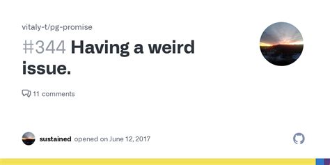 Having A Weird Issue Issue Vitaly T Pg Promise GitHub