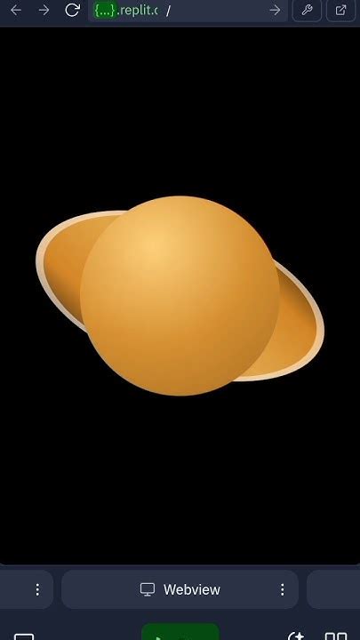 3d rotation saturn 🪐 create using html css only html css saturn js webdesign youtube