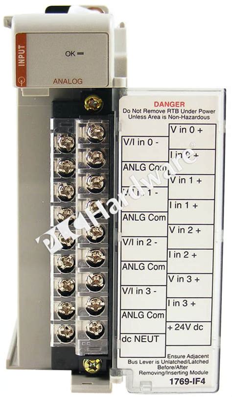 Plc Hardware Allen Bradley 1769 If4 4 Ch Analog Current Voltage Input Module