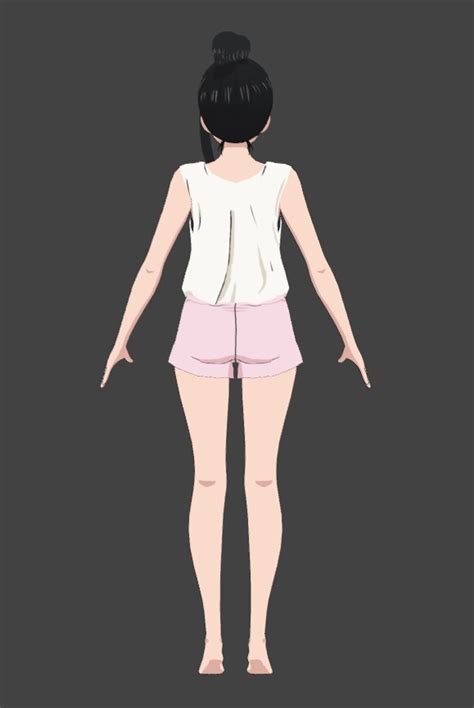 Artstation Anime Girl Game Assets