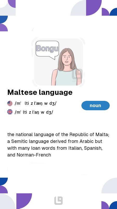Definition And Meaning Of Maltese Language Langeek