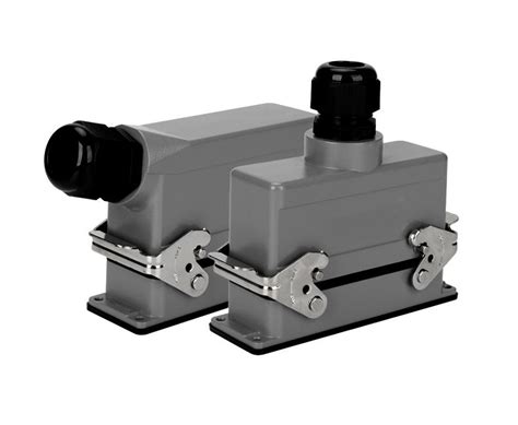 Heavy Duty Connector 16 Pin Bottom Open