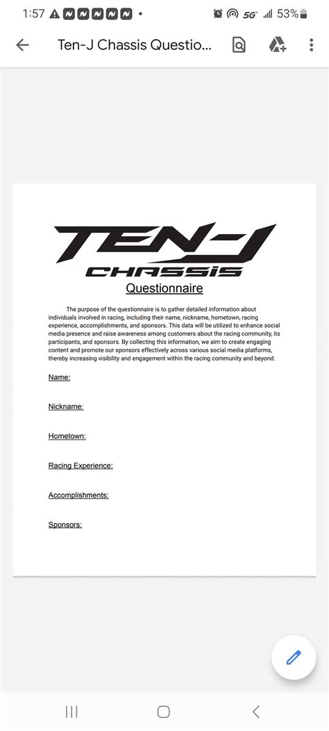 Ten J Chassis 📣 Attention Tenj Chassis Community 📣