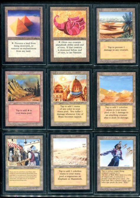 Sold Price 1993 Magic The Gathering Mtg Arabian Nights Set June 3