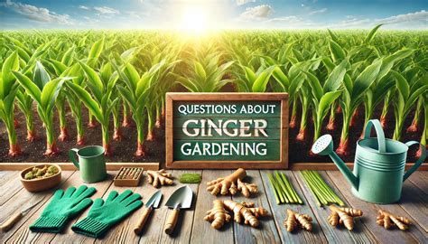 Question S About Ginger Gardening Backyard Botanist